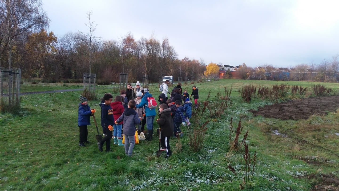 Hailes Quarry Park Tree Planting - TreeTime : TreeTime